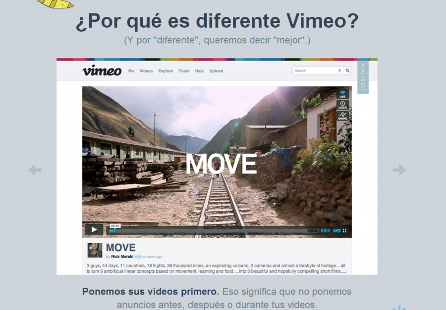 Vimeo creó desde cero su nuevo reproductor basado en HTML5 - Social Geek