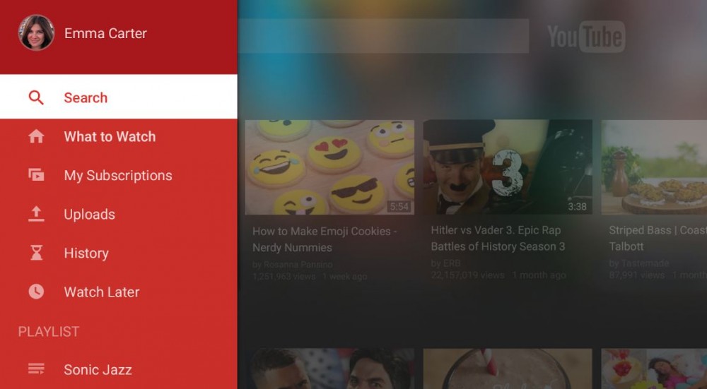 YouTube presenta su nueva interfaz TV - Social Geek