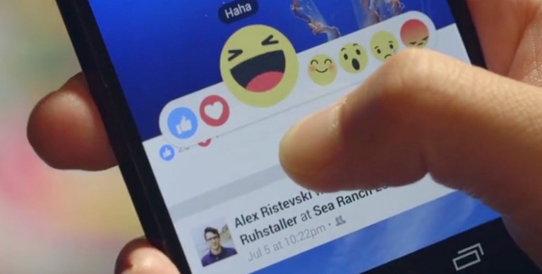 Las reacciones de Facebook llegan a Colombia