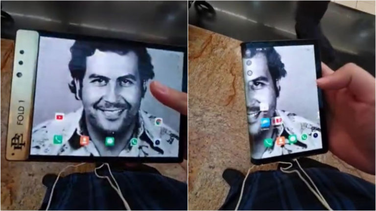 Hermano de Pablo Escobar lanza su propio teléfono plegable