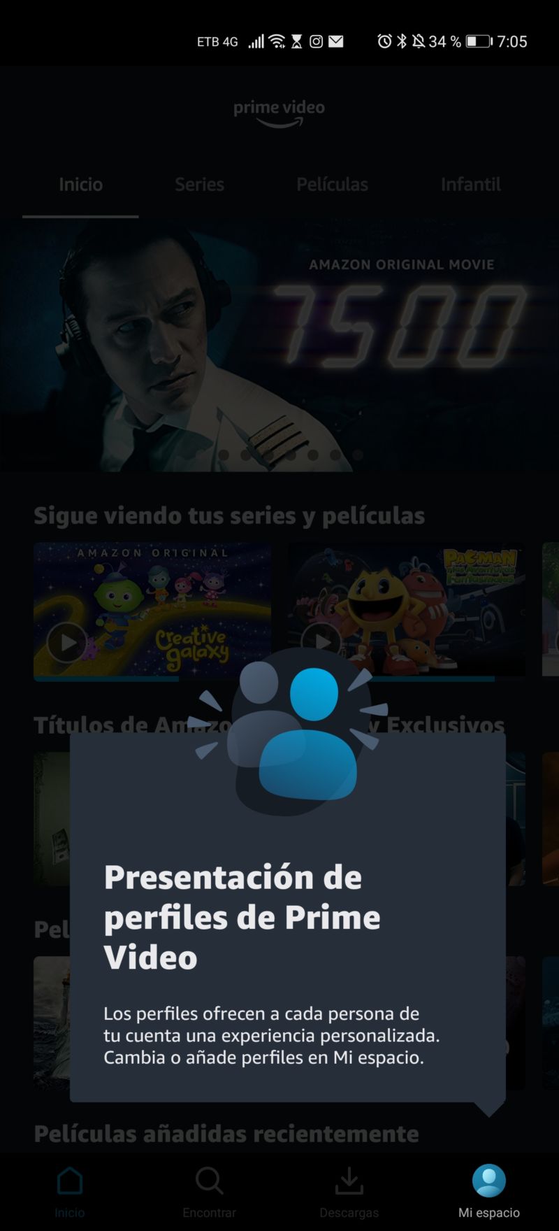 Amazon Prime Video ya permite configurar varios perfiles en cada cuenta