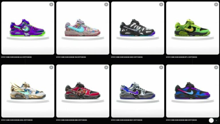 Los altos precios que pagan por estas zapatillas NFT de Nike