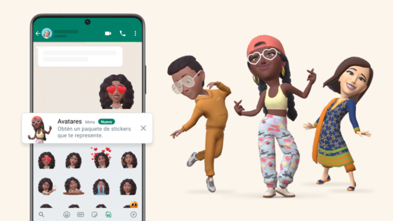 Los avatares personalizables llegan oficialmente a WhatsApp