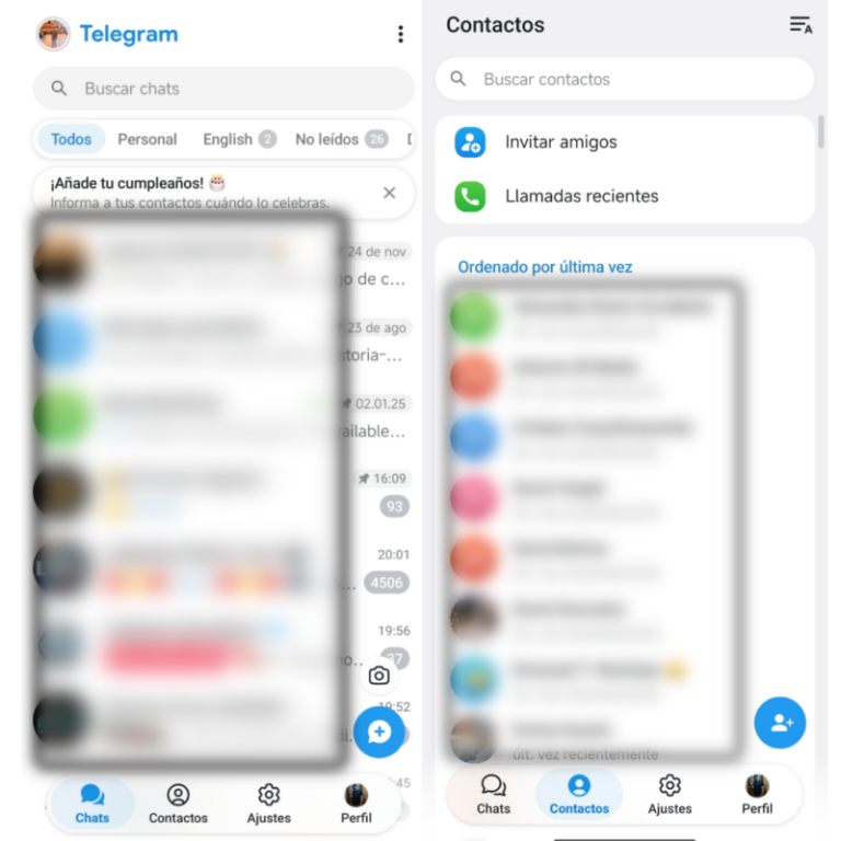 ¿Liquid Glass en Telegram para Android? La app actualiza su diseño ...